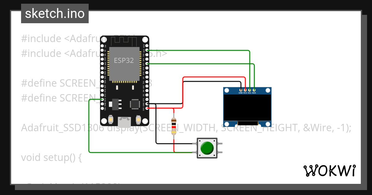 Würfel Probe 2 - Wokwi ESP32, STM32, Arduino Simulator