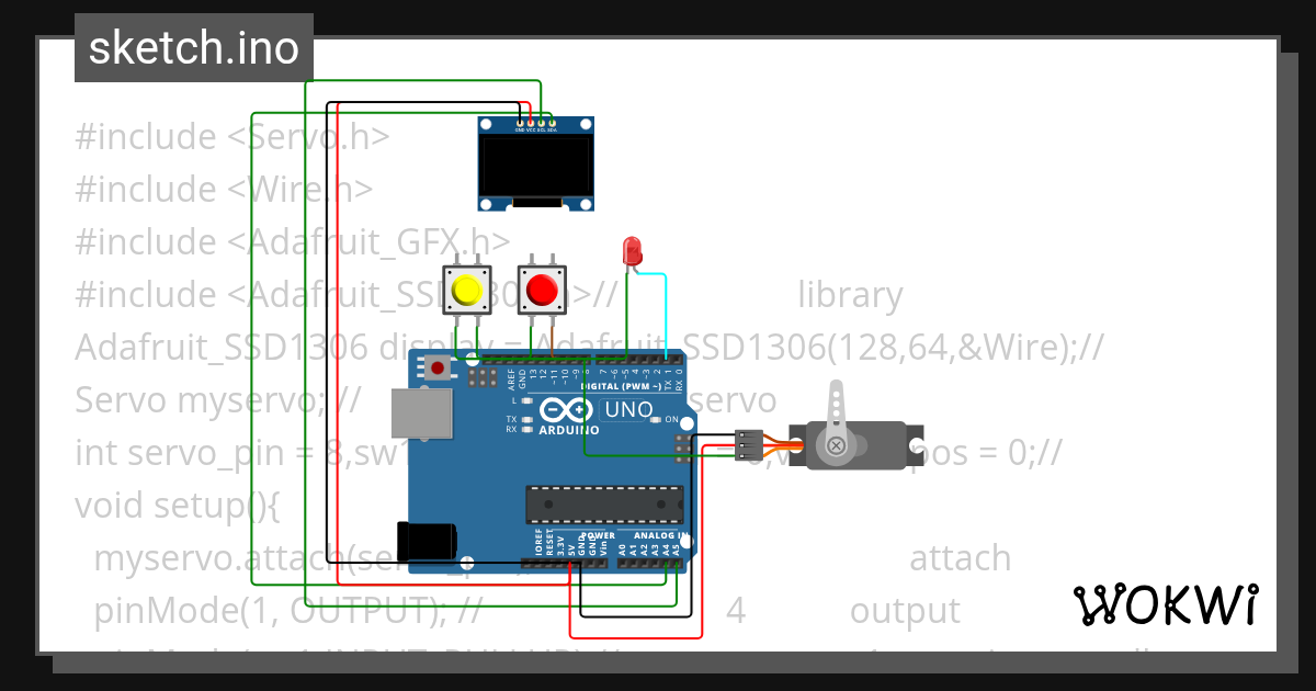 ข้อ4 Wokwi Esp32 Stm32 Arduino Simulator 