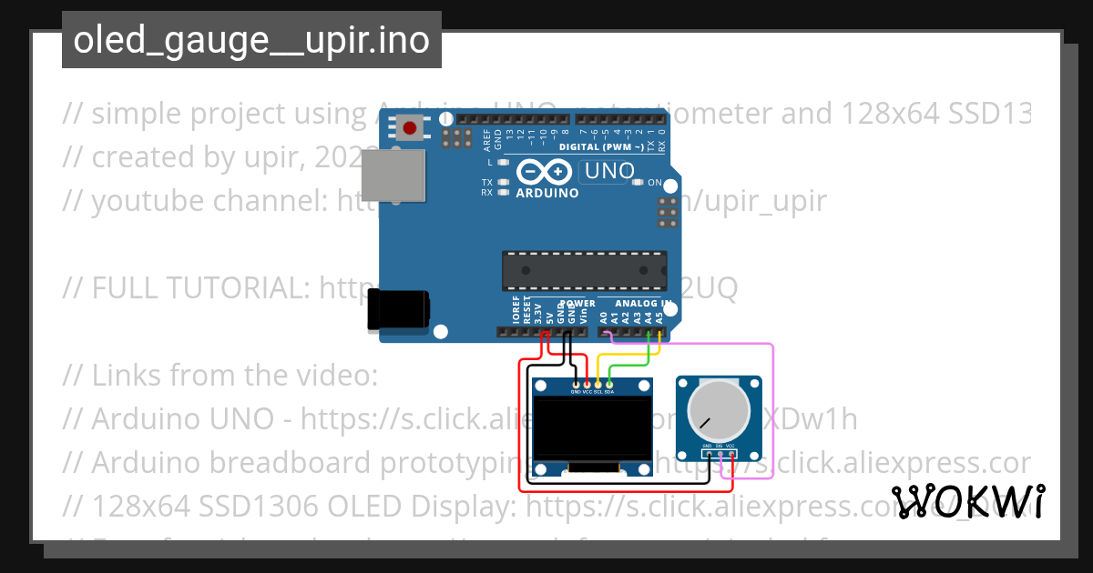 oled_gauge__upir.ino Copy - Wokwi ESP32, STM32, Arduino Simulator