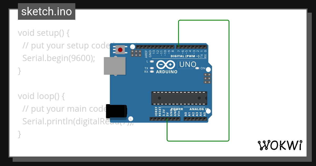 exemplo1 - Wokwi ESP32, STM32, Arduino Simulator