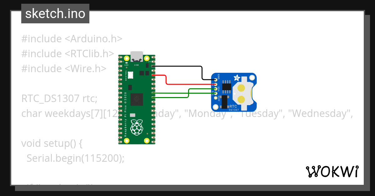 Rtc Wokwi Esp32 Stm32 Arduino Simulator