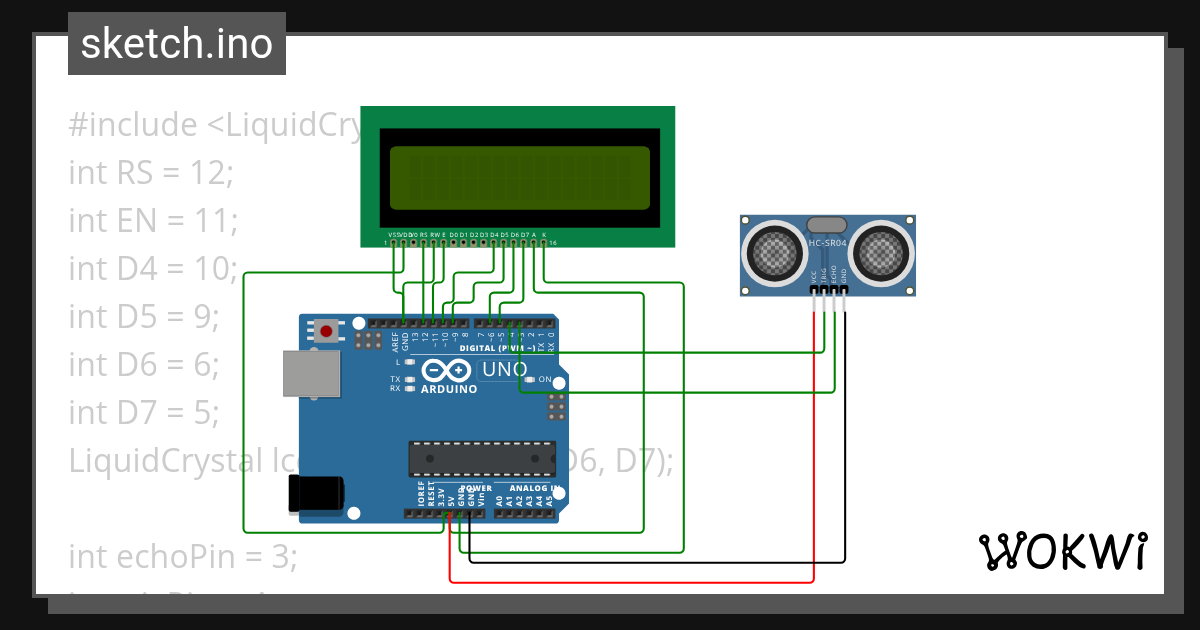 LCD display Copy - Wokwi ESP32, STM32, Arduino Simulator