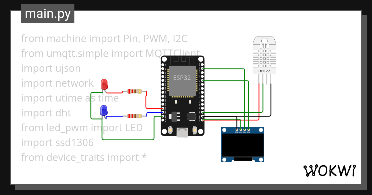 IoT MC MQTT - 001 - Google Home - v4 Copy - Wokwi ESP32, STM32, Arduino Simulator
