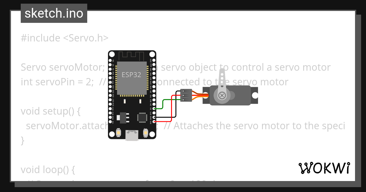 Espservo Copy Wokwi Esp32 Stm32 Arduino Simulator