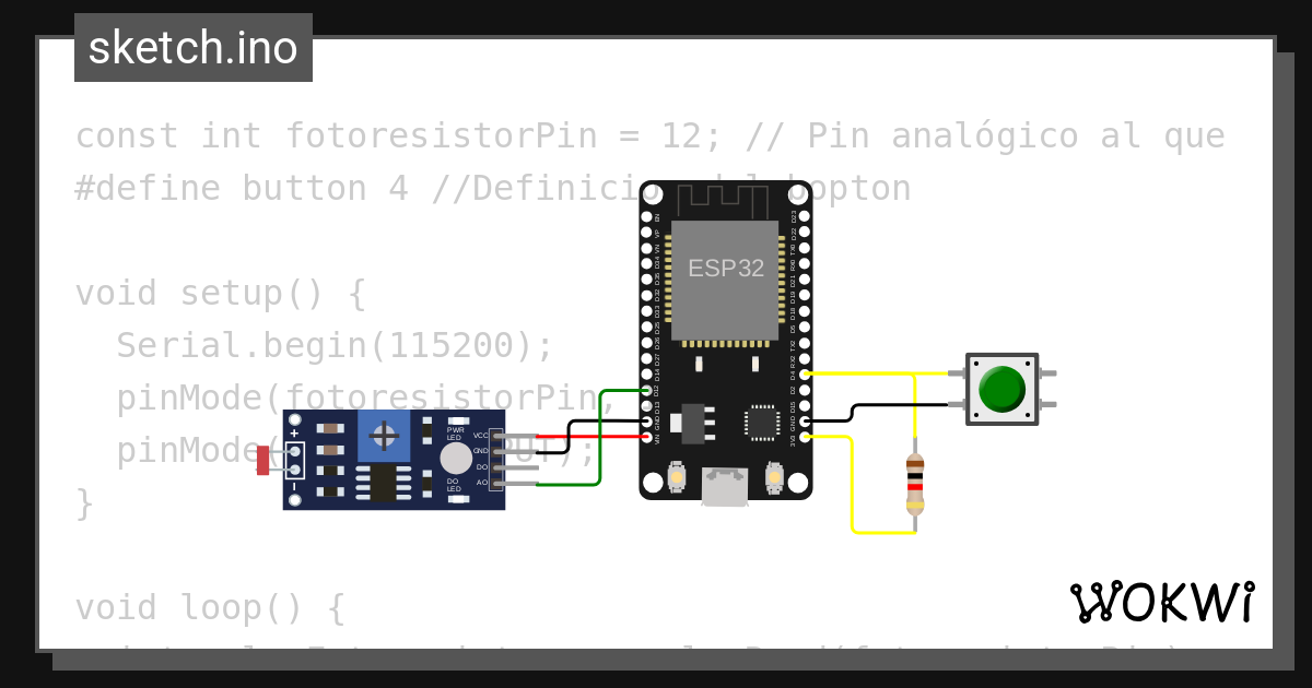 Ejercicio Debercolcha Andrea Wokwi Esp32 Stm32 Arduino Simulator