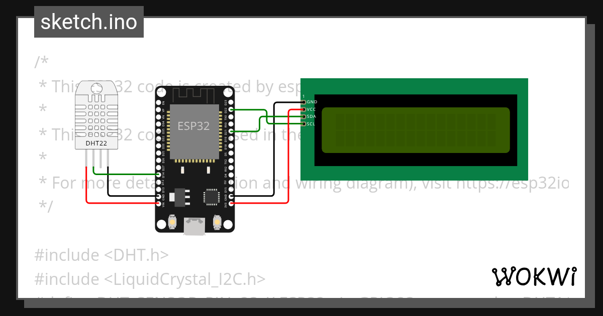 Praktek Lcd Copy Wokwi Esp32 Stm32 Arduino Simulator 