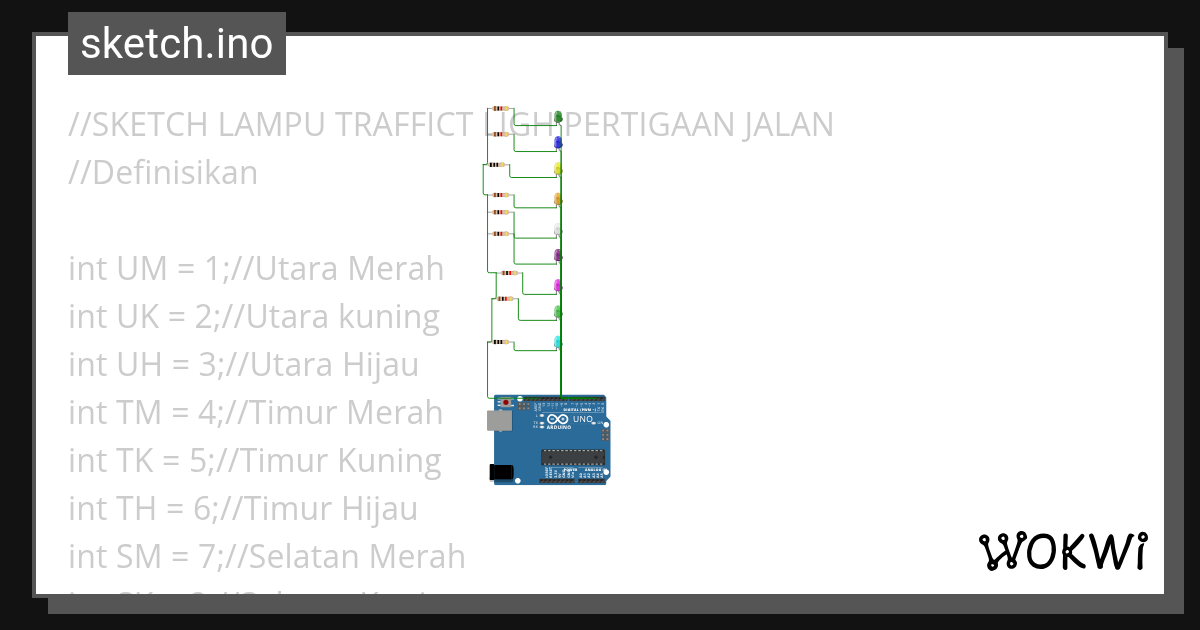 Projek Wokwi Esp32 Stm32 Arduino Simulator 0115