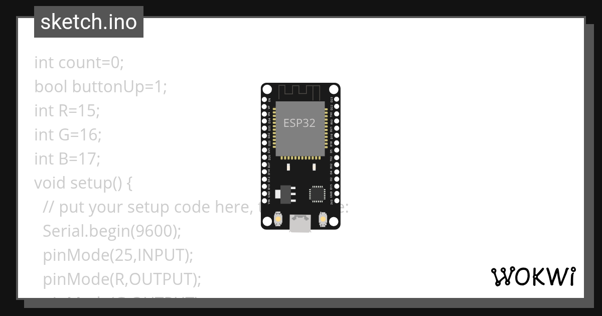 1019 - Wokwi ESP32, STM32, Arduino Simulator