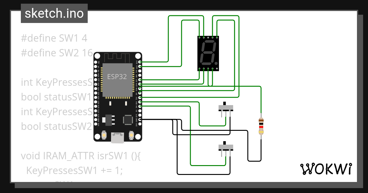 lab3.3 - Wokwi ESP32, STM32, Arduino Simulator