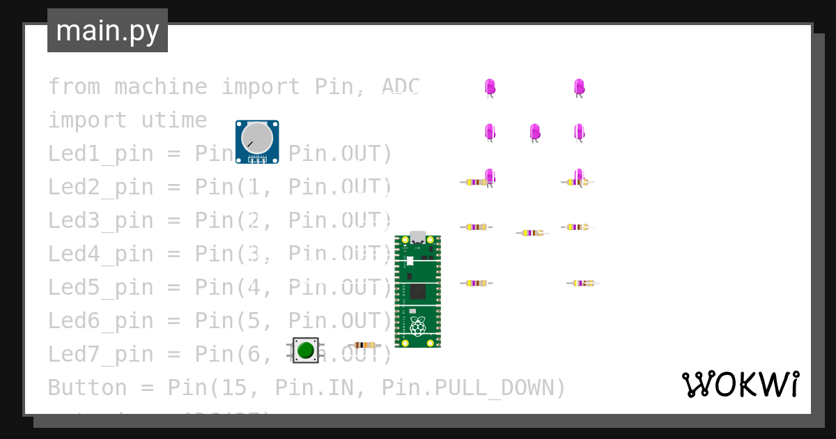 Projet Wokwi Esp32 Stm32 Arduino Simulator 9079