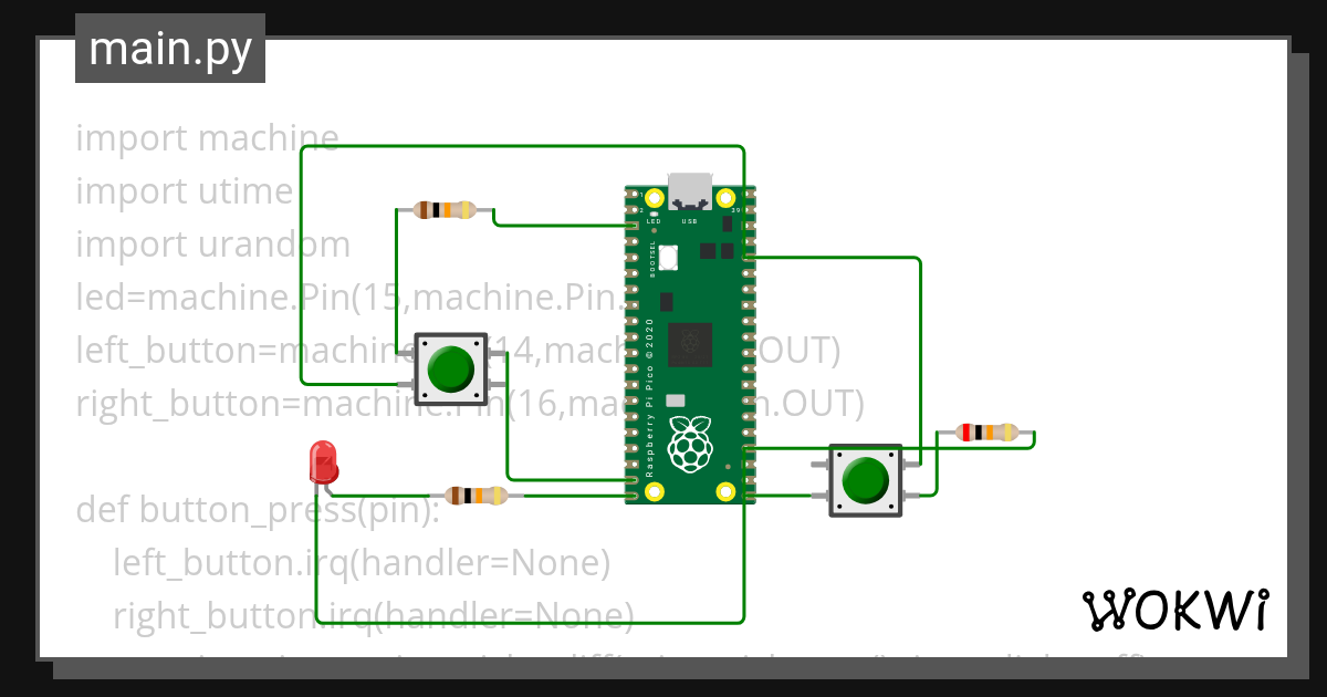 twoplayer.py - Wokwi ESP32, STM32, Arduino Simulator