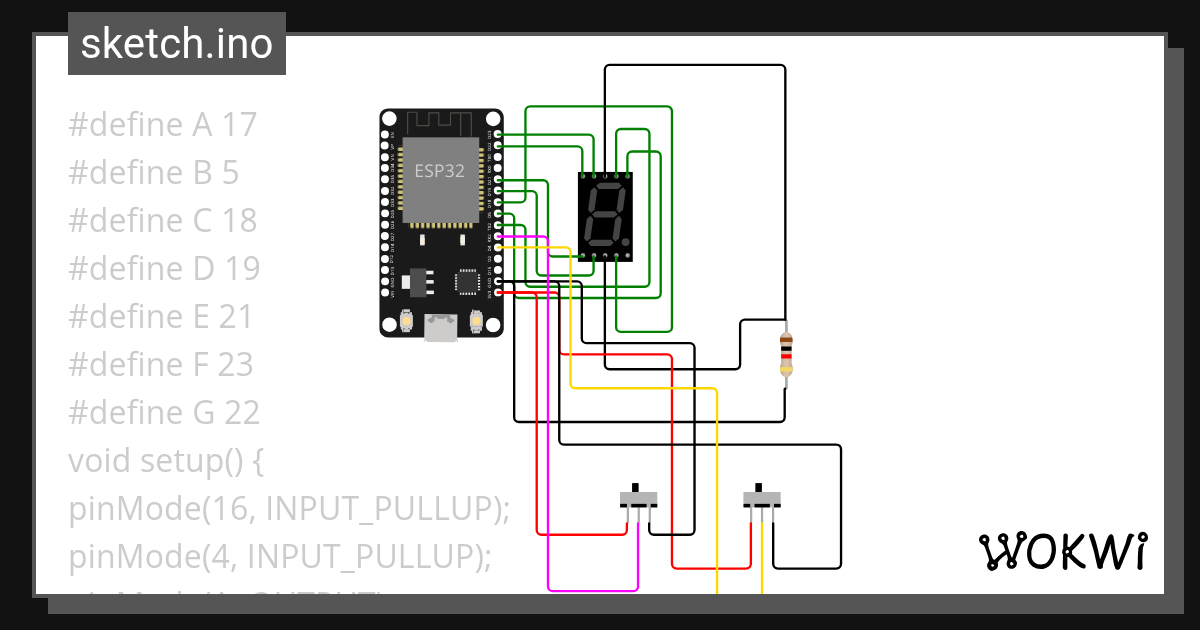 lab2.3 - Wokwi ESP32, STM32, Arduino Simulator