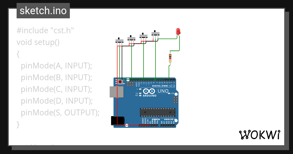 Ch 2 Exercice 7 Machine De Vote Wokwi Esp32 Stm32 Arduino Simulator 