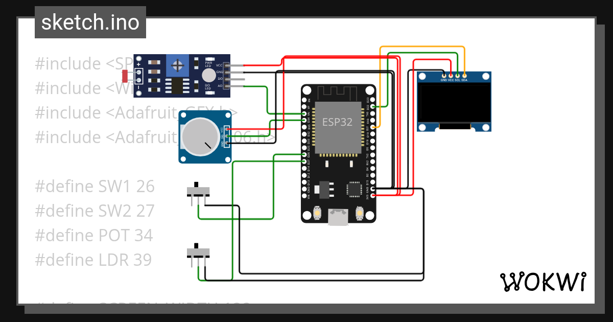 Lab5.3 - Wokwi ESP32, STM32, Arduino Simulator