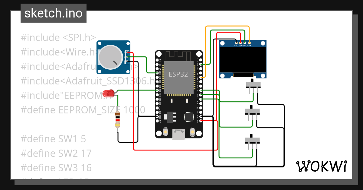 7 - Wokwi ESP32, STM32, Arduino Simulator