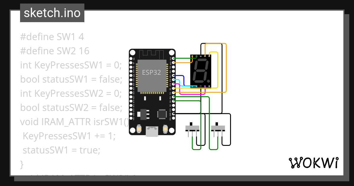 Wokwi - Online ESP32, STM32, Arduino Simulator