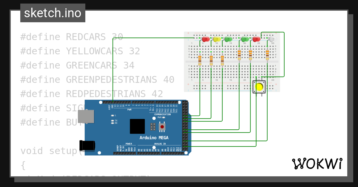 Semáforos Top Wokwi Esp32 Stm32 Arduino Simulator 7757