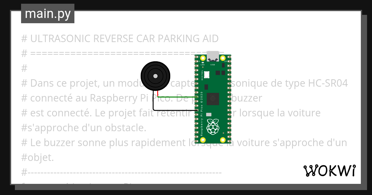 micropython PIO buzzer example for SIGMA Copy - Wokwi ESP32, STM32, Arduino Simulator