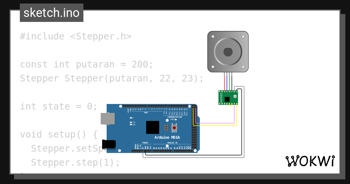Stepper Motor Copy 2 Wokwi Esp32 Stm32 Arduino Simulator 8367