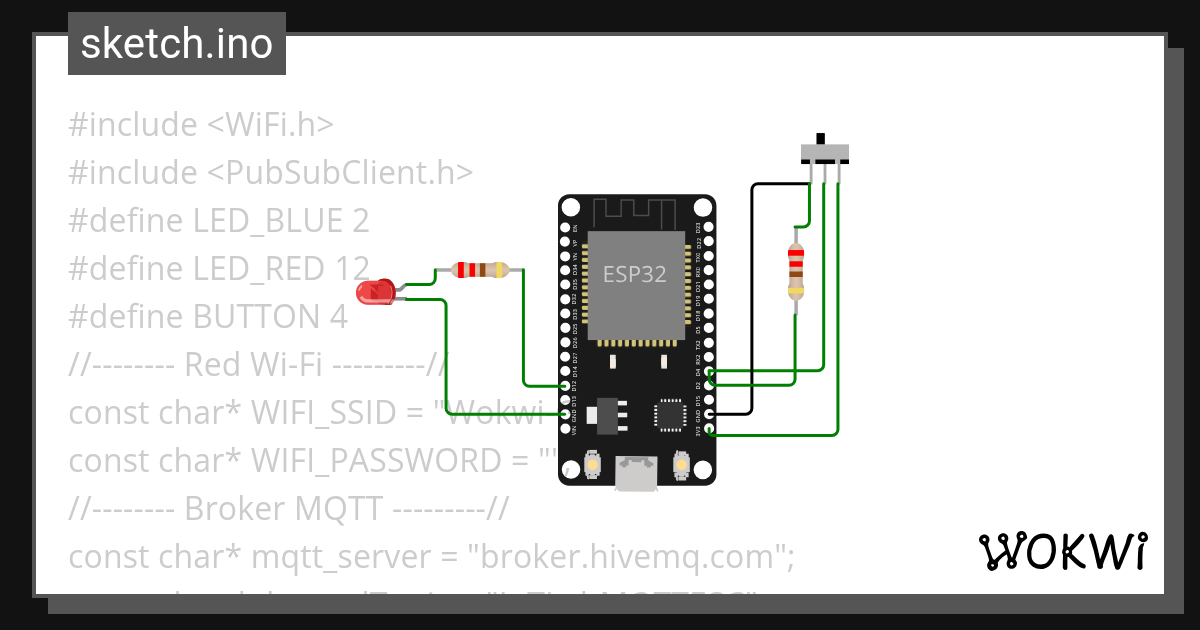 Mqtt Wokwi Esp32 Stm32 Arduino Simulator 