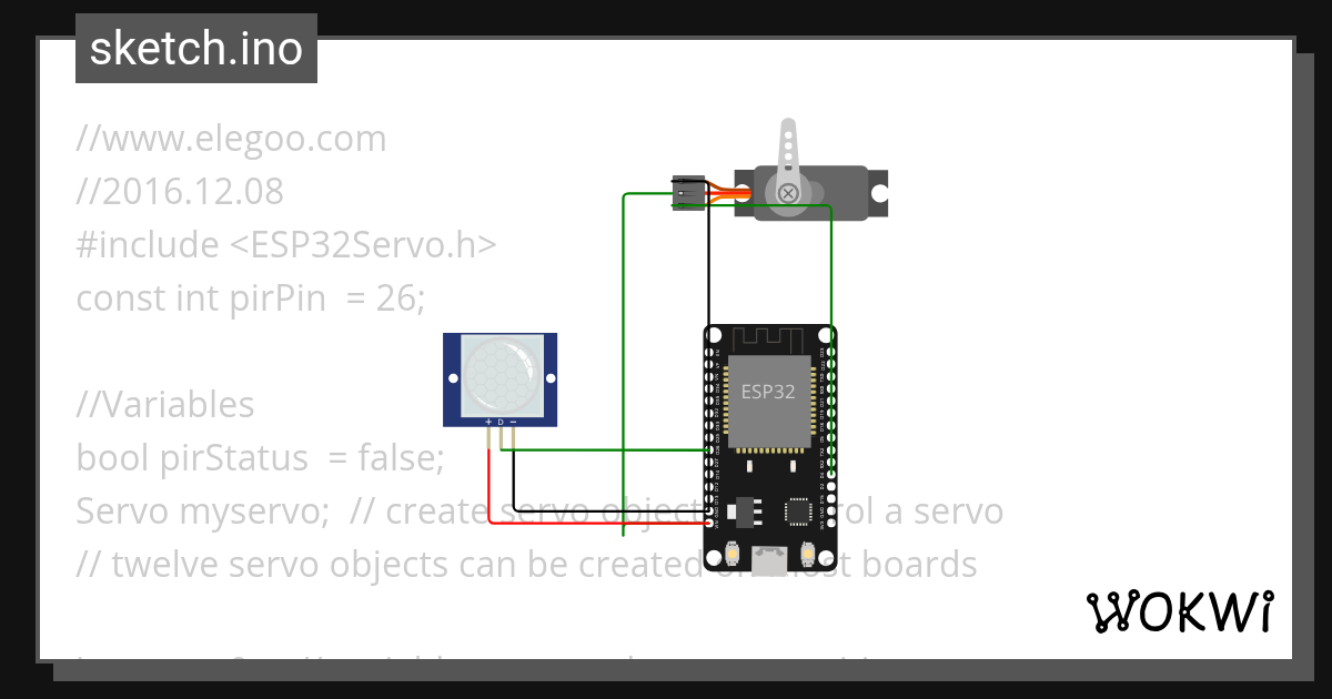 PROJECT1 - Wokwi ESP32, STM32, Arduino Simulator