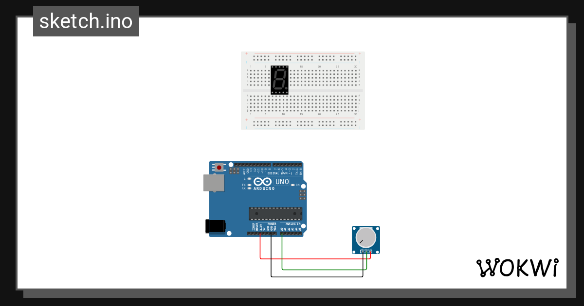 P0107 Segmentos Wokwi Esp32 Stm32 Arduino Simulator