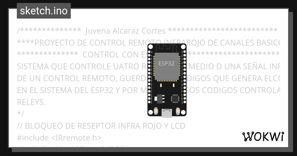 4 Canales Basico Wokwi Esp32 Stm32 Arduino Simulator 1733