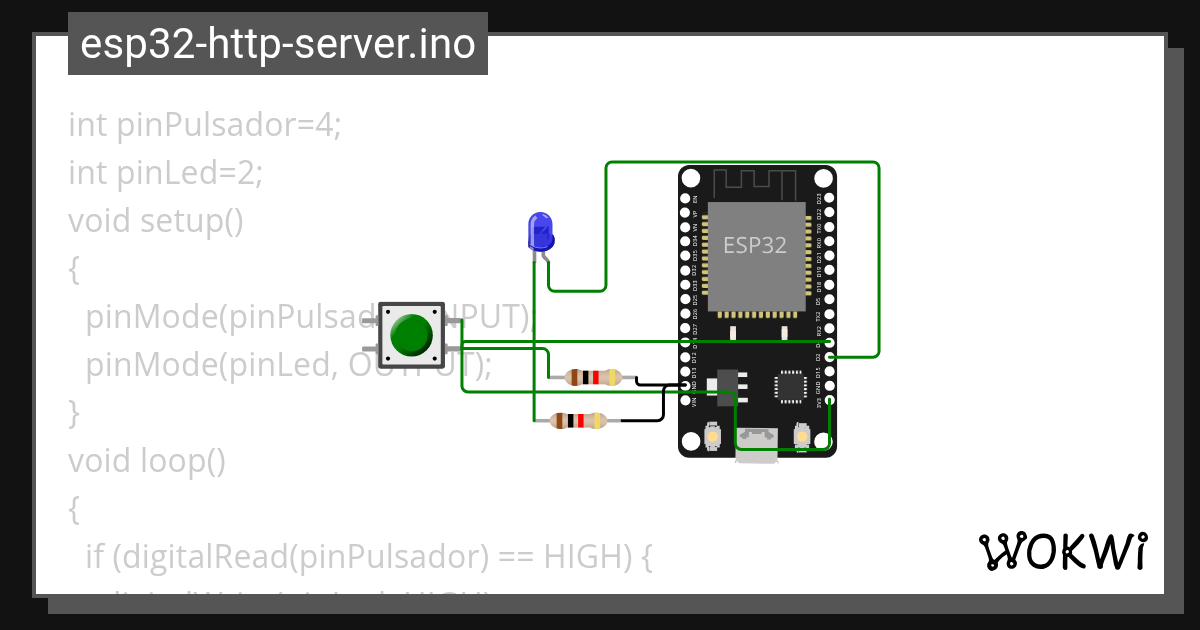 ESP32 tarea - Wokwi ESP32, STM32, Arduino Simulator ESP32 tarea - Wokwi ESP32, STM32, Arduino Simulator