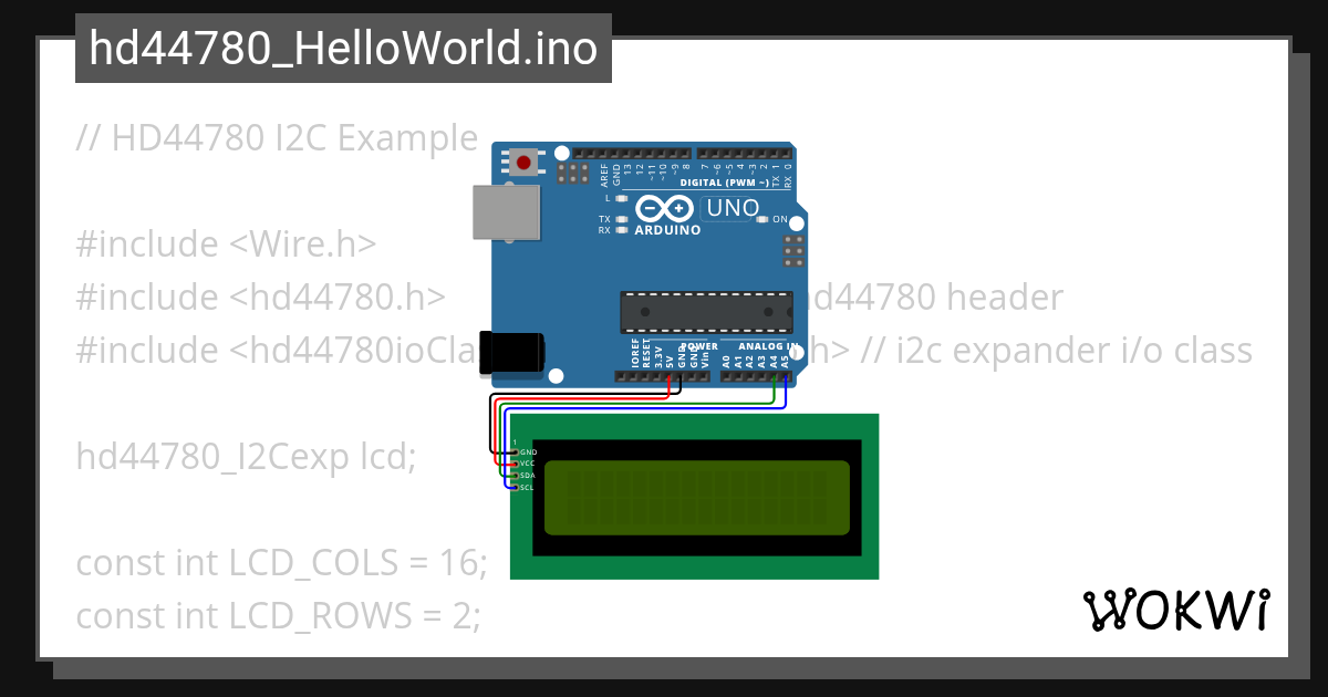 lcd-hello.ino Copy - Wokwi ESP32, STM32, Arduino Simulator