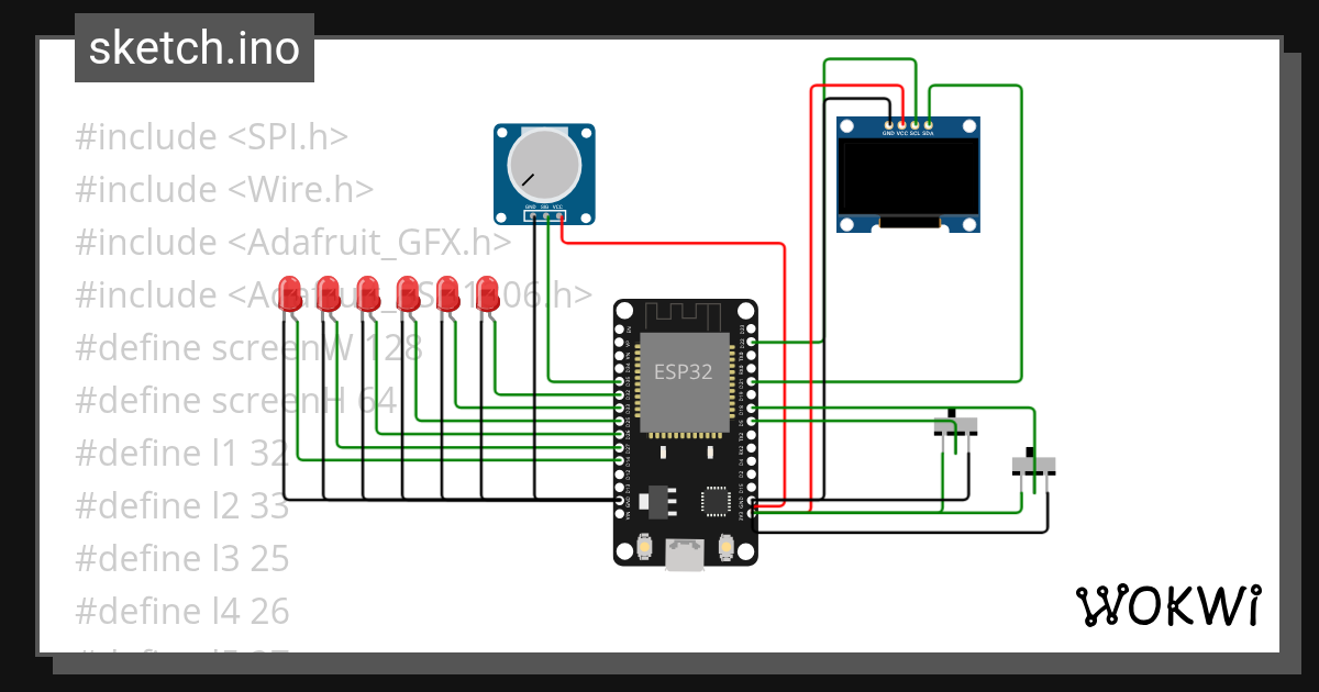 ข้อ 8 Wokwi Esp32 Stm32 Arduino Simulator 