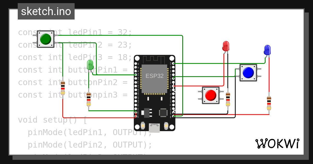 D2 Wokwi Esp32 Stm32 Arduino Simulator
