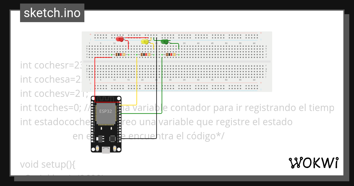 switch práctica 7.1 - Wokwi ESP32, STM32, Arduino Simulator