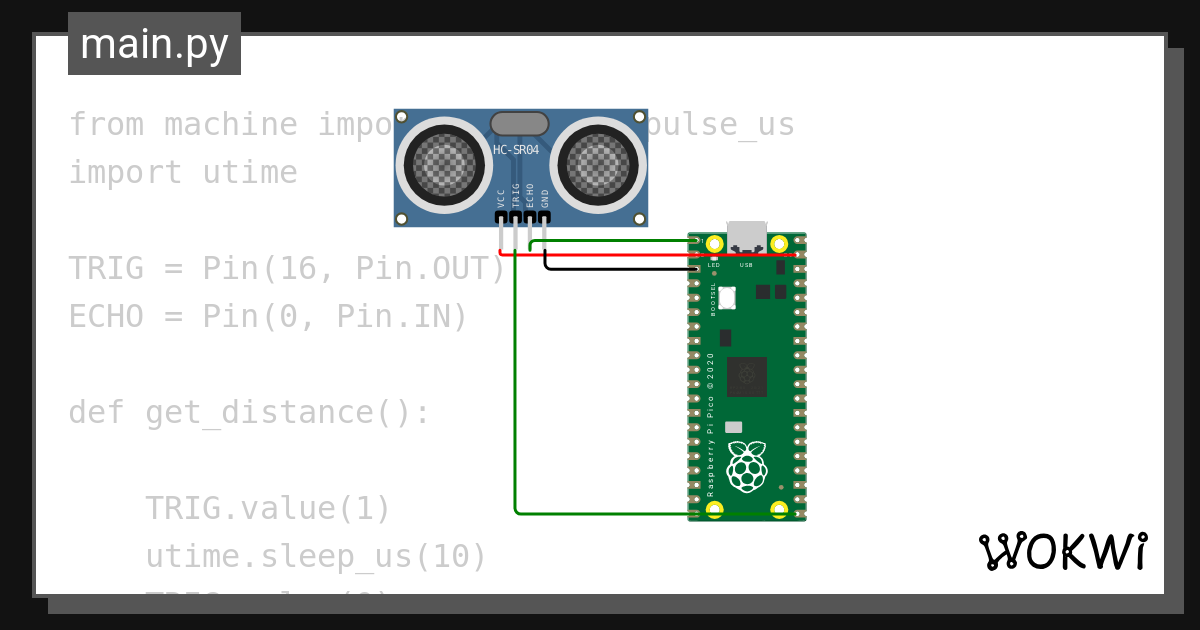 Hcsr04litever Wokwi Esp32 Stm32 Arduino Simulator