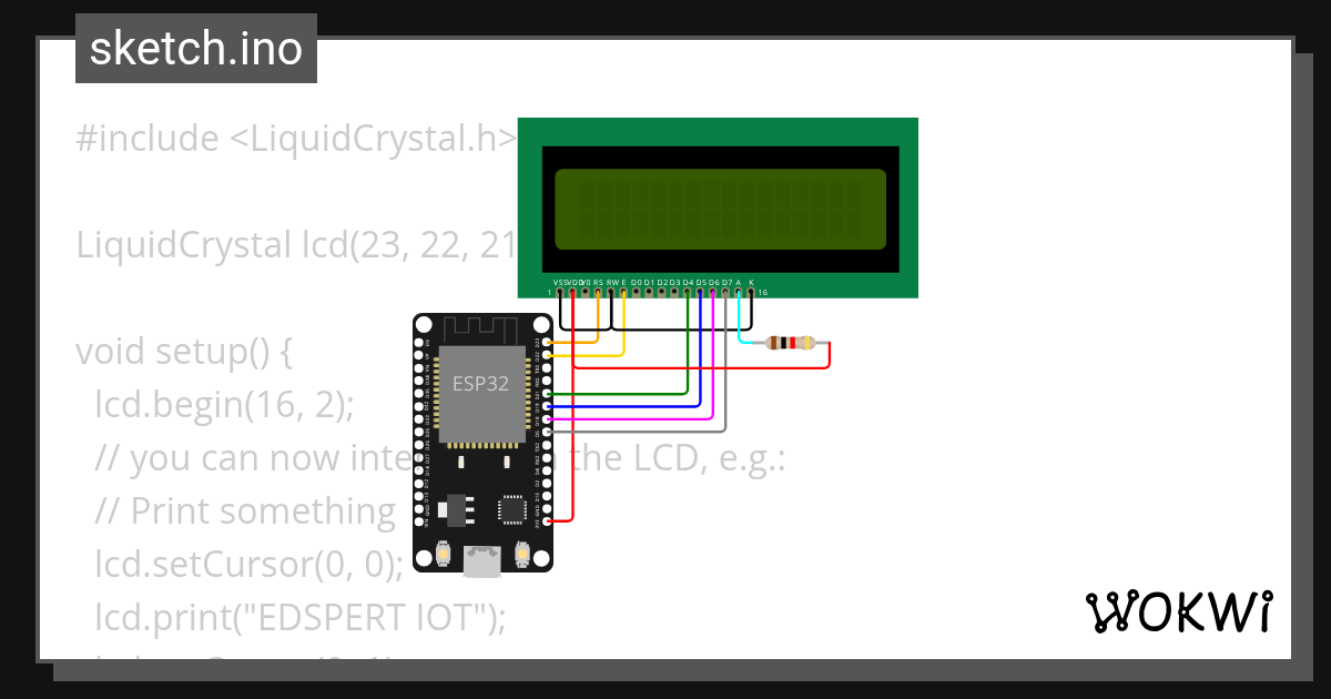 Eri Test Lcd Conven Wokwi Esp32 Stm32 Arduino Simulator 7375