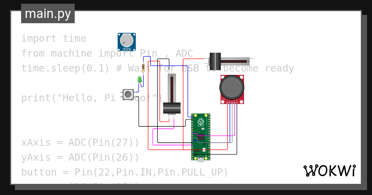 Control Inputs Wokwi Esp32 Stm32 Arduino Simulator