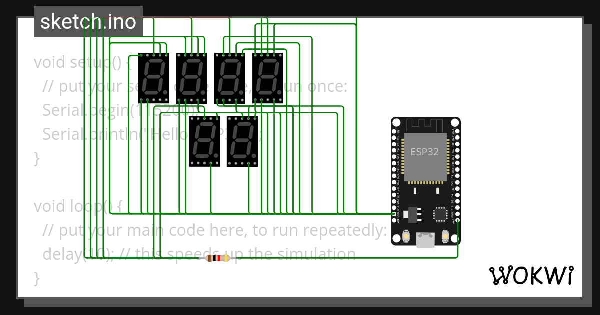 Fecha Denacimiento Wokwi Esp32 Stm32 Arduino Simulator 