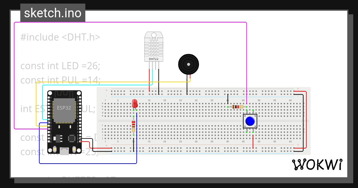 CODIGO_7_DHT - Wokwi ESP32, STM32, Arduino Simulator