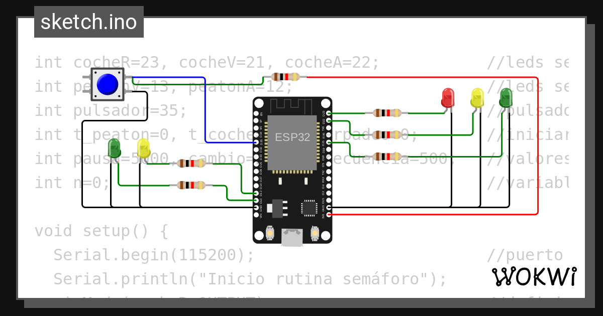 Práctica 2 7 3 Wokwi Esp32 Stm32 Arduino Simulator