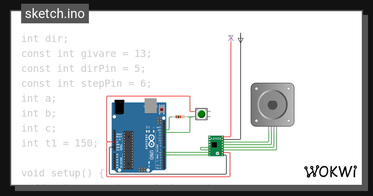 Swingande Lampa Wokwi Esp32 Stm32 Arduino Simulator 4805