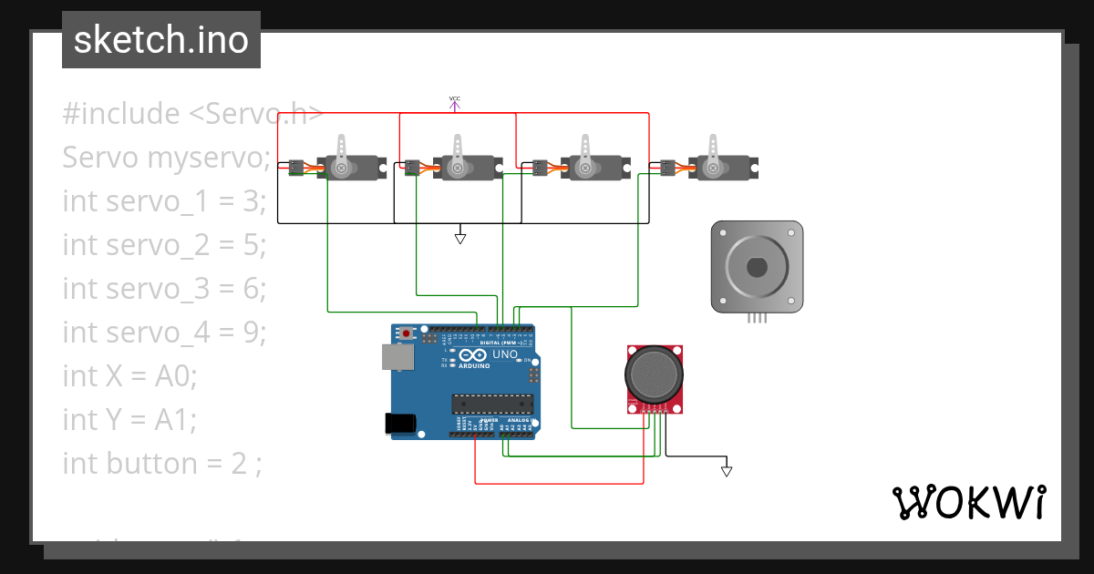 Servo - Wokwi ESP32, STM32, Arduino Simulator
