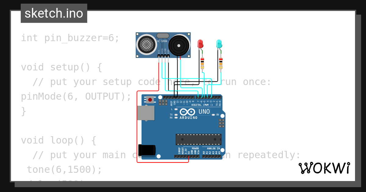 Buzer Wokwi Esp32 Stm32 Arduino Simulator