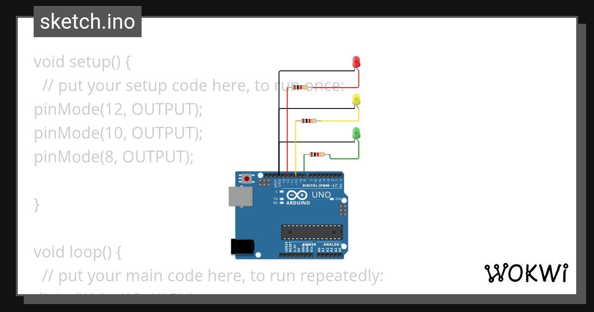 Traficlight Akbar 12110001 Wokwi Esp32 Stm32 Arduino Simulator