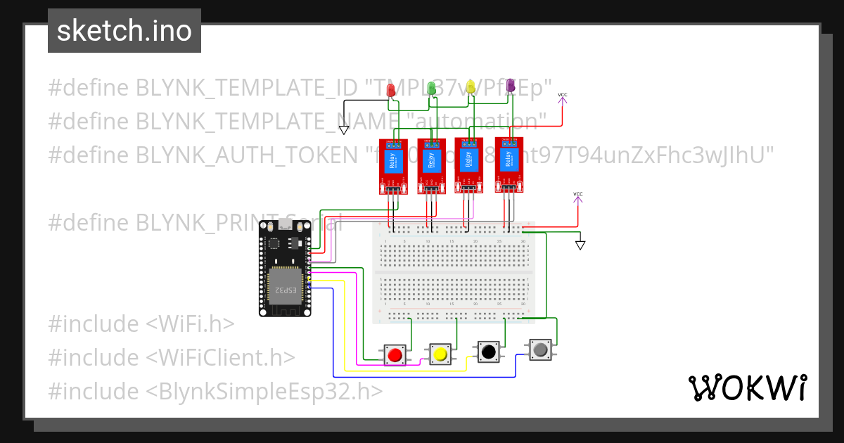 home automation Copy - Wokwi ESP32, STM32, Arduino Simulator