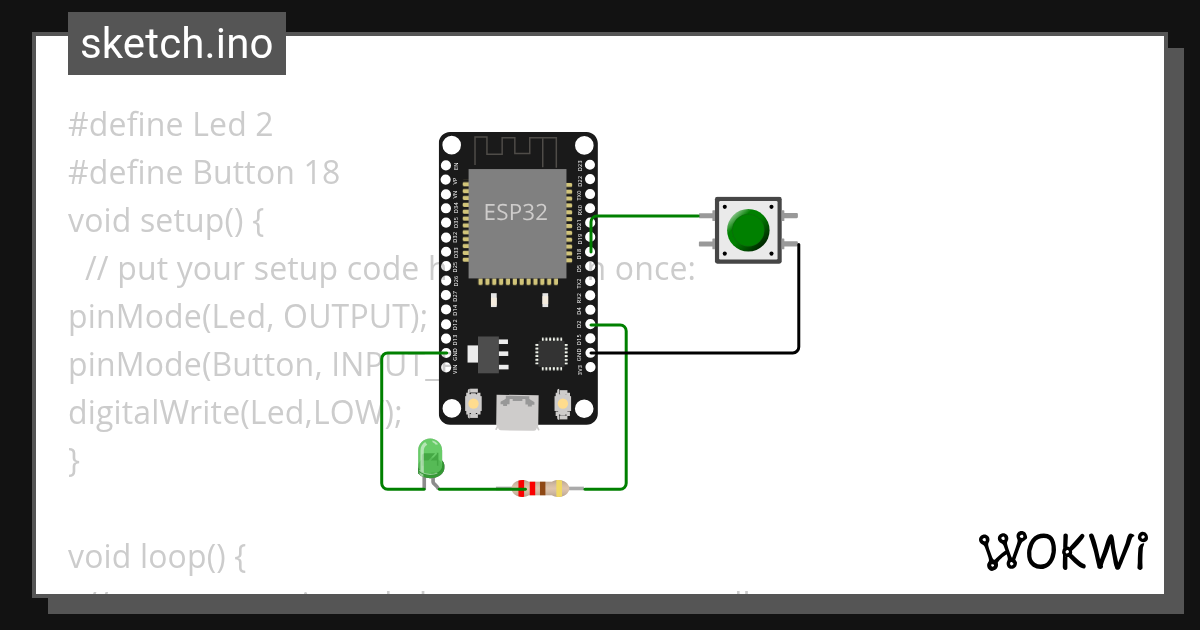 5 Blinks - Wokwi ESP32, STM32, Arduino Simulator 5 Blinks - Wokwi ESP32, STM32, Arduino Simulator