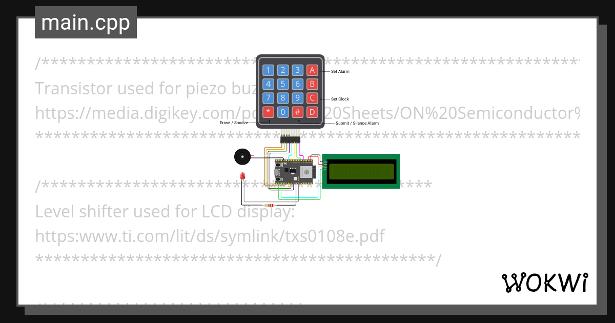 ESP32-C3_Alarm_Clock Copy - Wokwi ESP32, STM32, Arduino Simulator