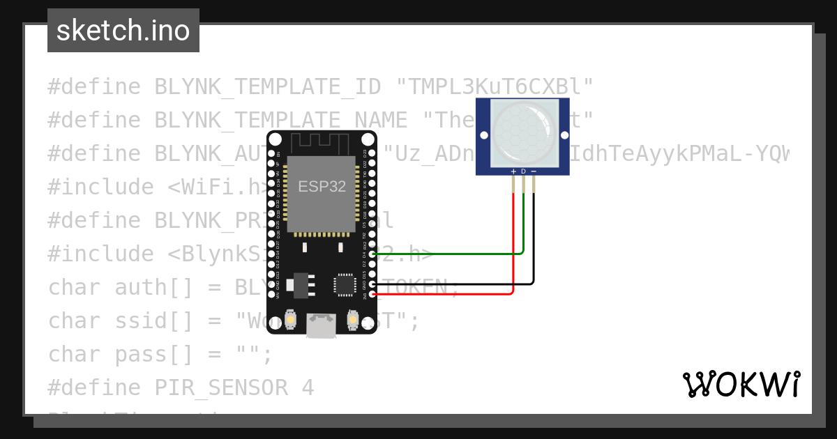 Theft Alert Wokwi Esp32 Stm32 Arduino Simulator