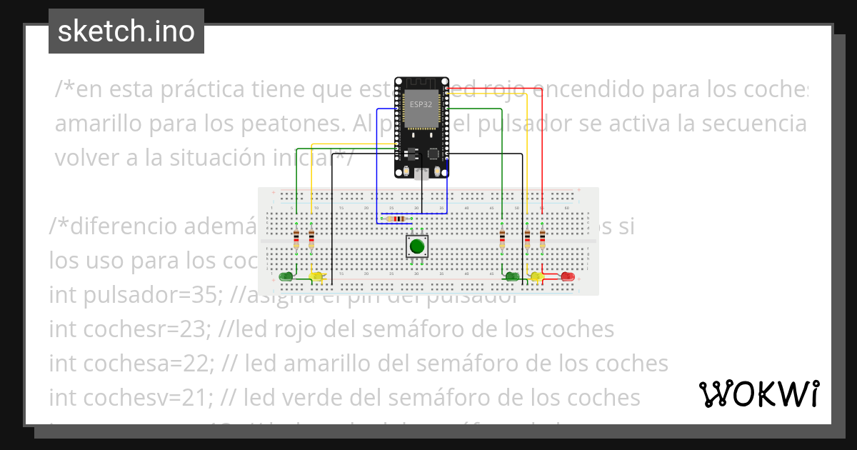 Switch Práctica 73 Wokwi Esp32 Stm32 Arduino Simulator 3261