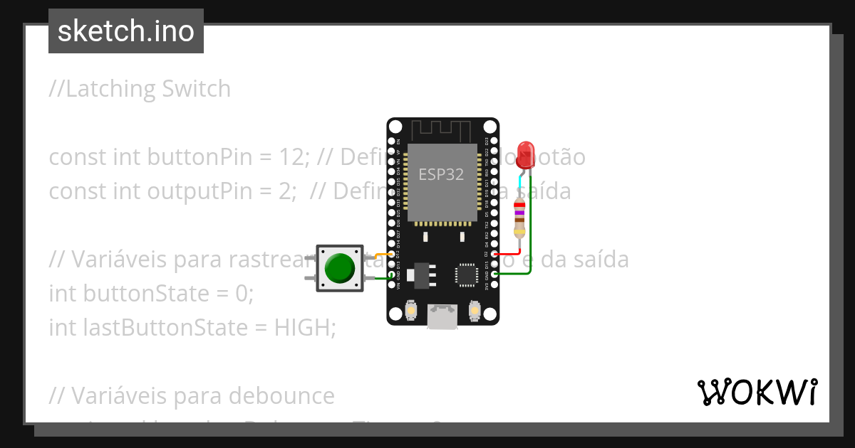 Tugas 1 Iot - Wokwi ESP32, STM32, Arduino Simulator