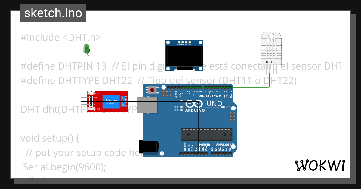 Humedad Wokwi Esp32 Stm32 Arduino Simulator 5656
