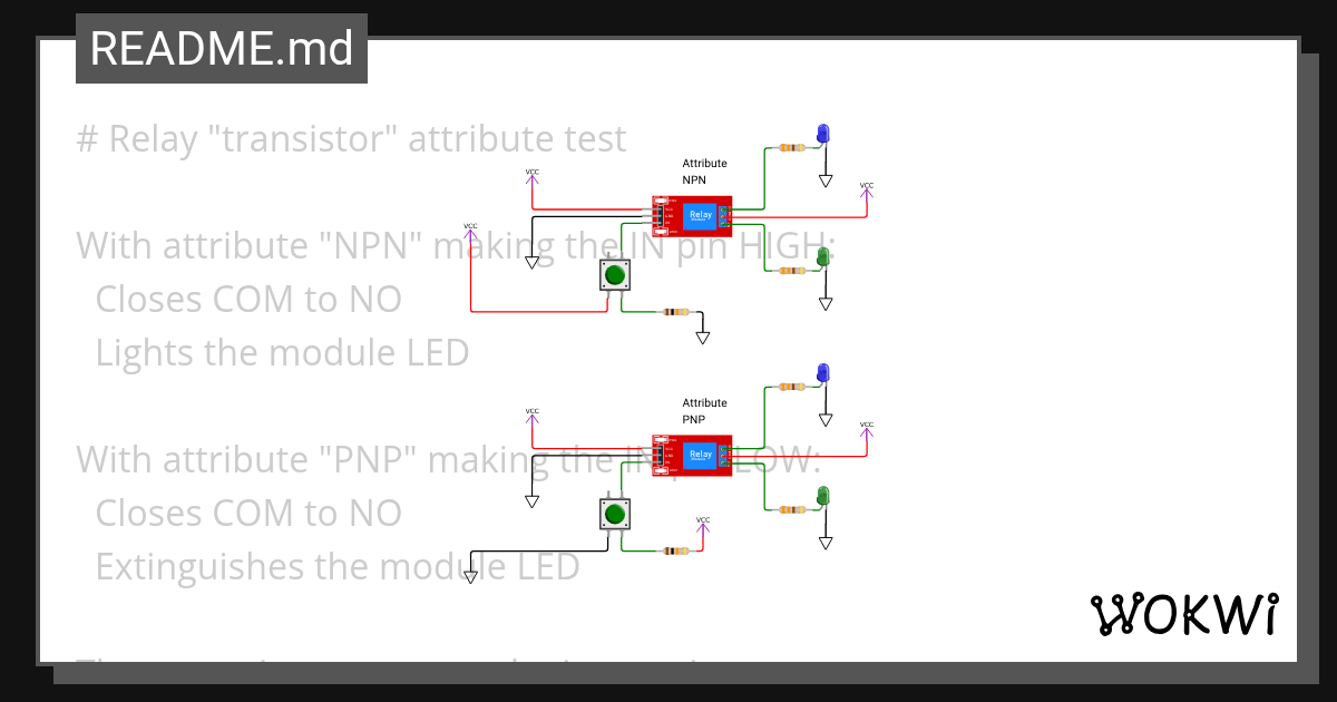 Relaytransistorattributetest Wokwi Esp32 Stm32 Arduino Simulator 5497